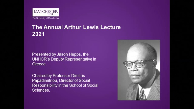 Arthur Lewis Lectures - School of Social Sciences - The University of ...